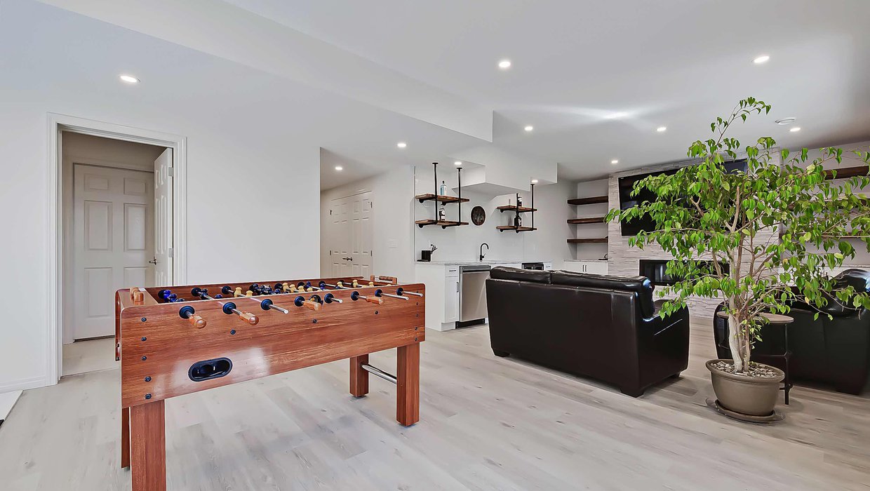 Tusslewood Bay Basement Renovation