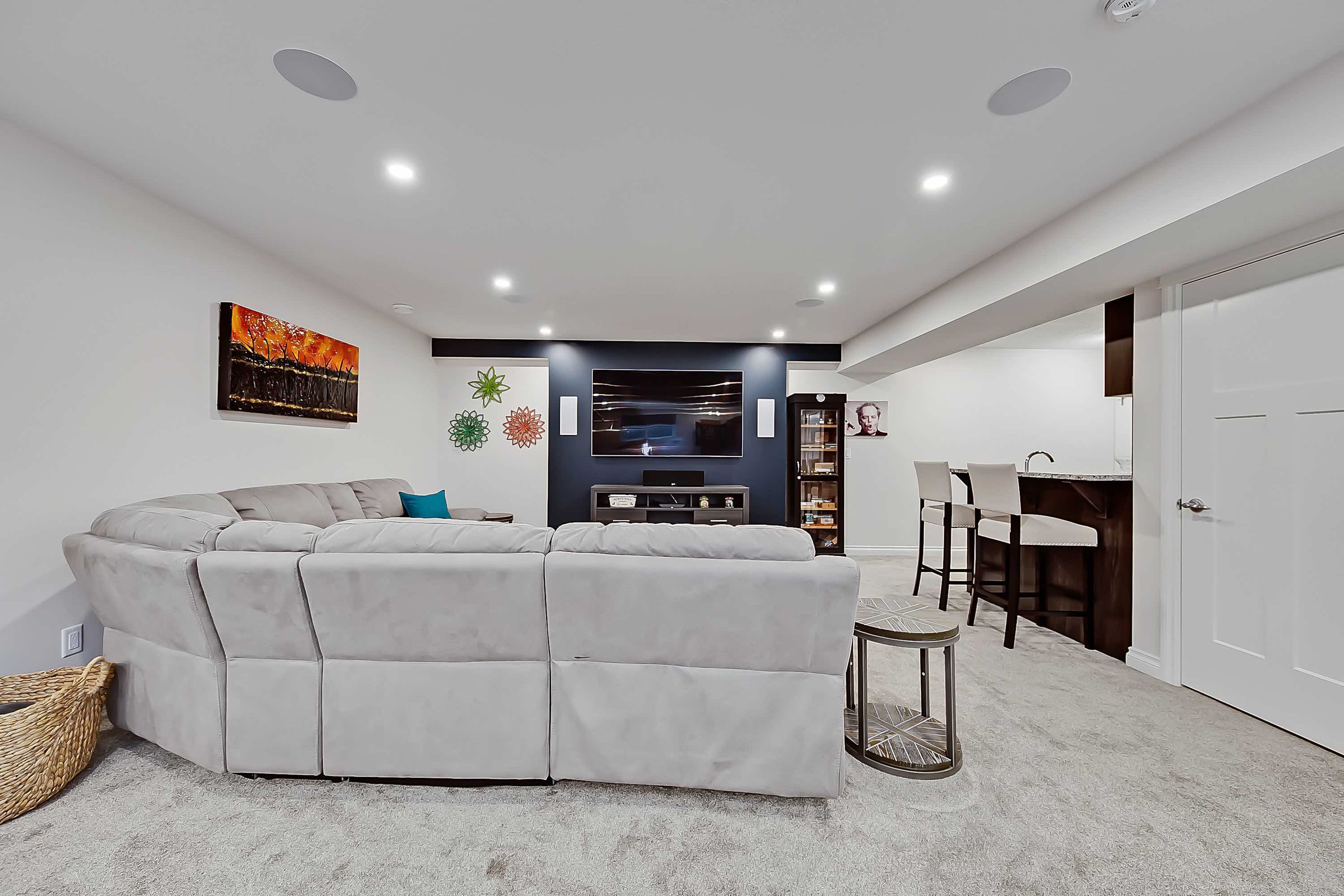 Rainbow Falls Row | Basement Builders