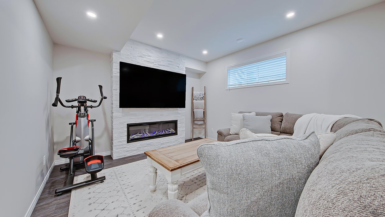 Hillcrest Drive Basement Renovation