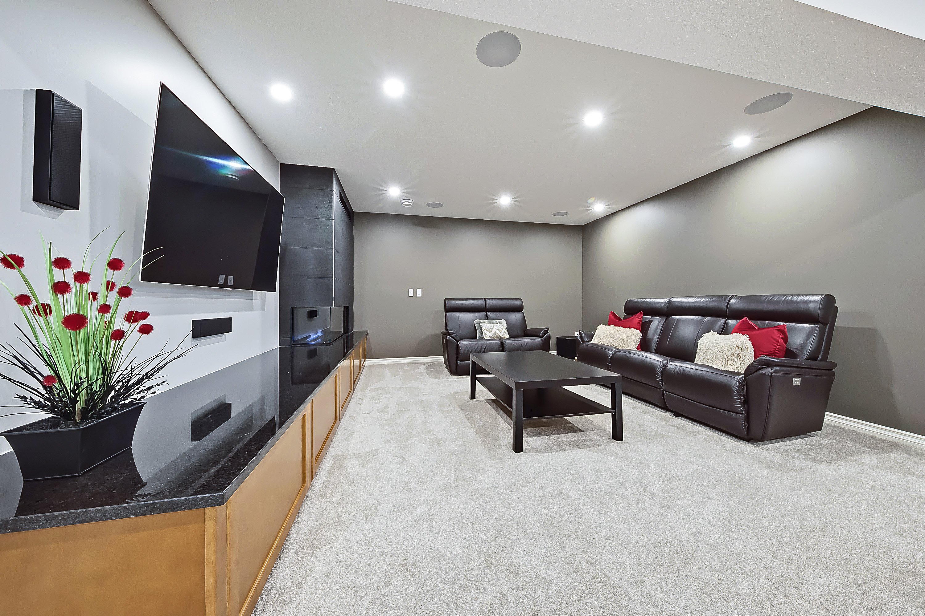 77 Street Basement Project: Basement Builders' Recent Reno